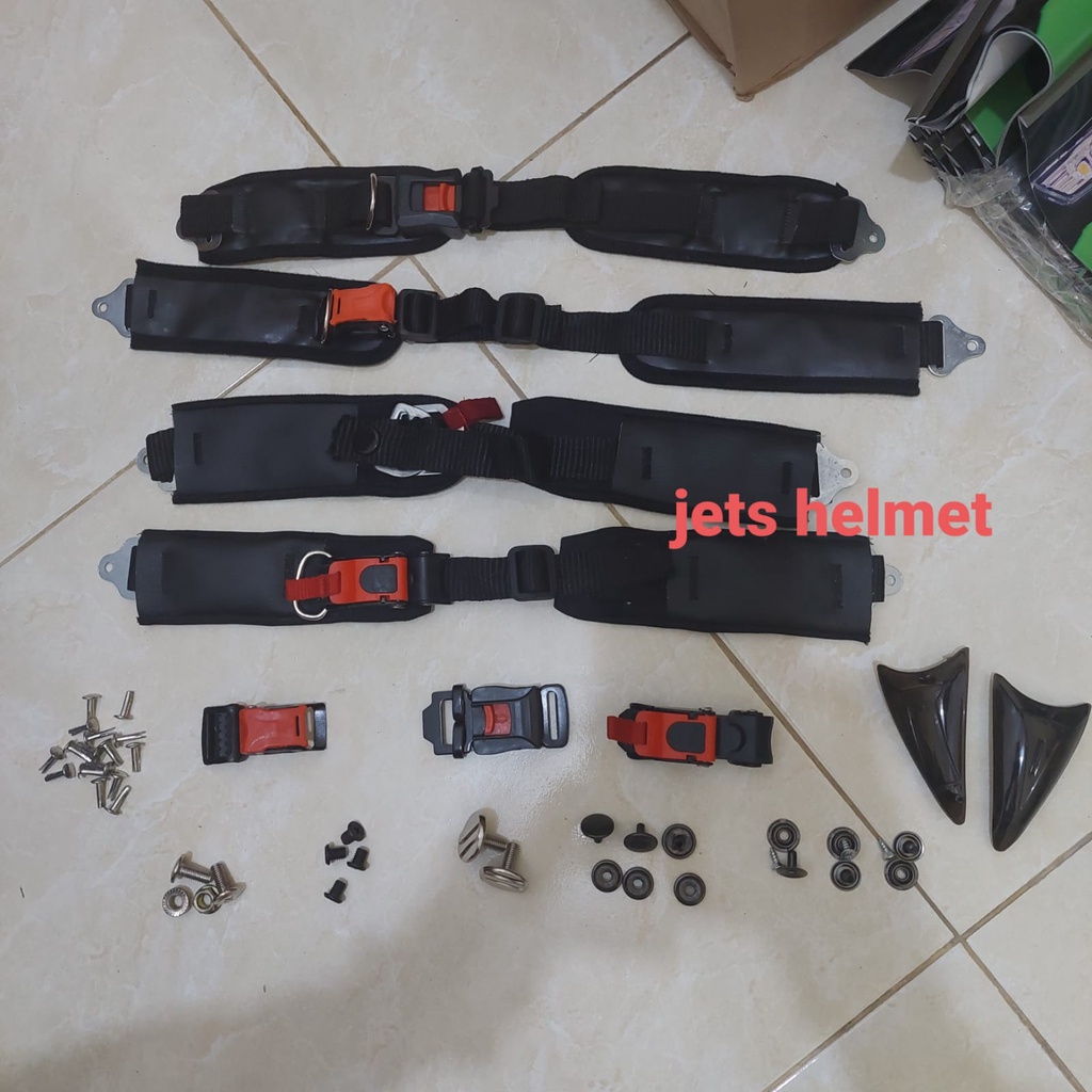 Jual Baut Helm | kancing Helm | Gesper | Tali gesper | Sparepart Helm ...