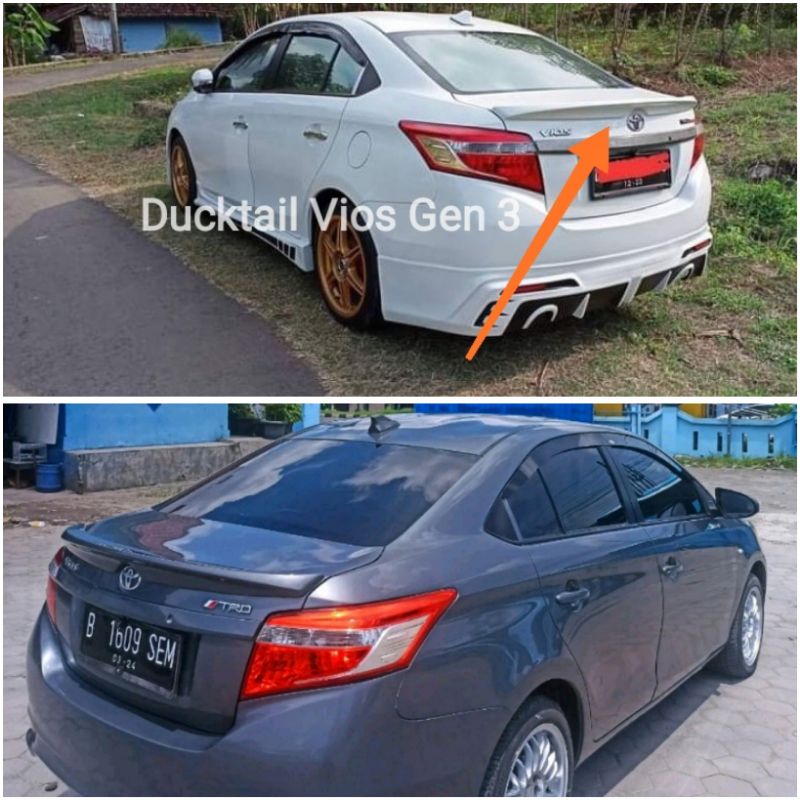 Jual Ducktail Vios Gen 3 PNP | Shopee Indonesia