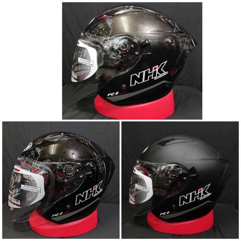 Jual helm nhk r1 max mirip s1 gp pro | Shopee Indonesia