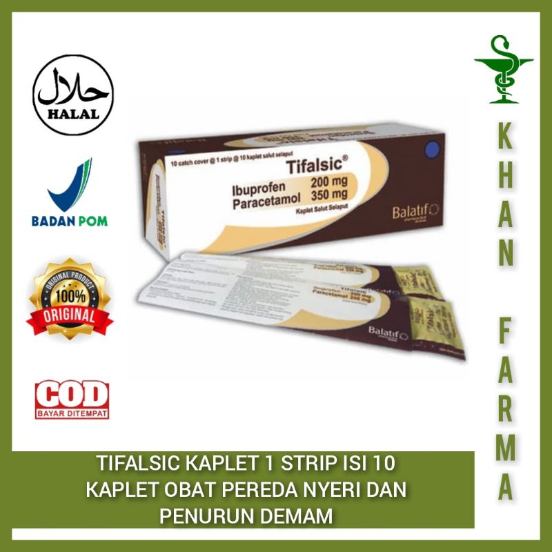 Jual TIFALSIC KAPLET 1 STRIP ISI 10 KAPLET UNTUK PEREDA NYERI DAN ...
