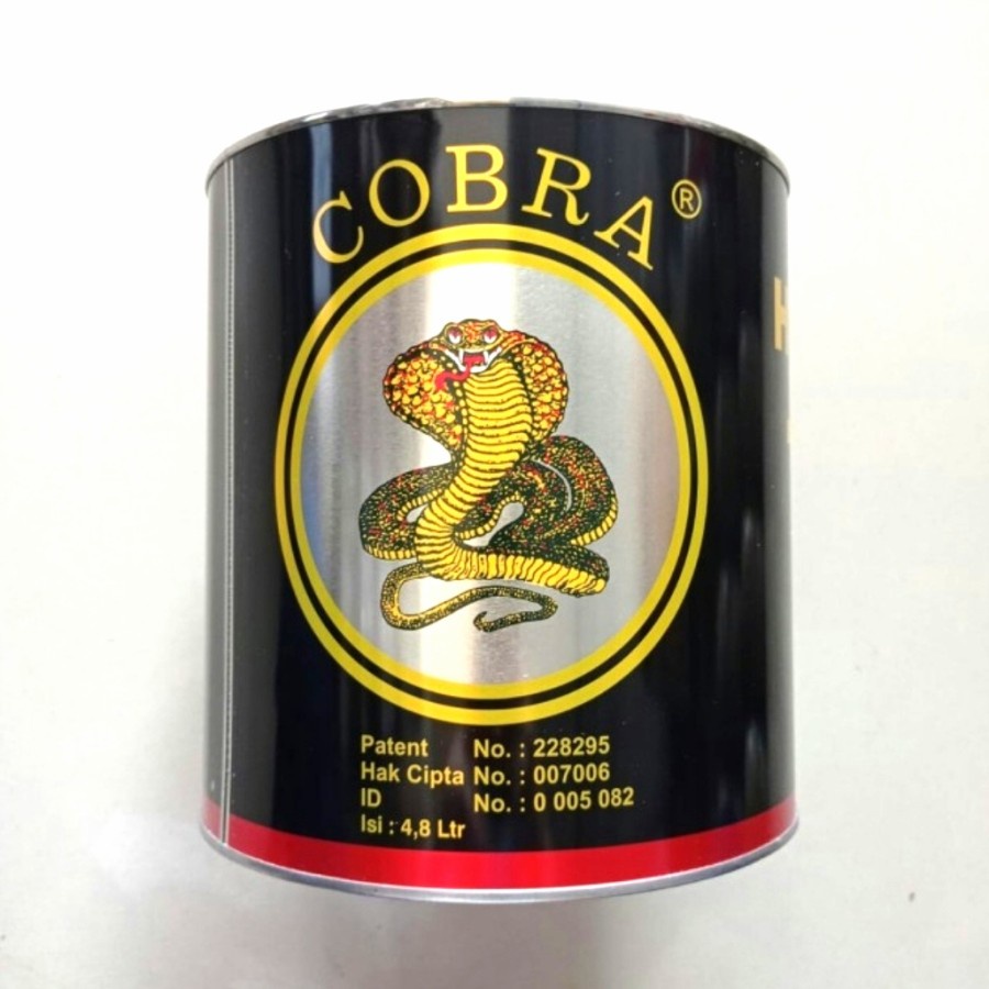 Jual COBRA THINNER HITAM / THINNER COBRA HIGH GLOSS 5L - THINNER ...