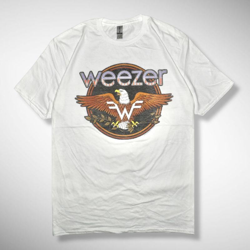 Jual KAOS BAND OFFICIAL WEEZER - EAGLE | Shopee Indonesia