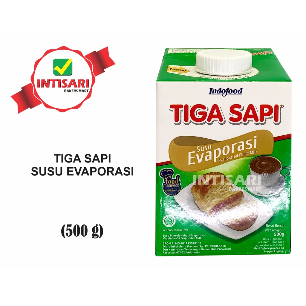 Jual TIGA SAPI SUSU EVAPORASI 500 ML | Shopee Indonesia