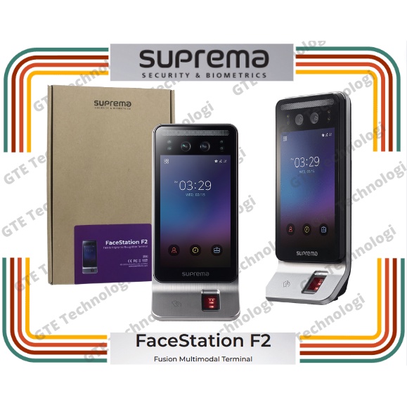 Jual Mesin Absensi & Access Control SUPREMA FACESTATION F2 - ODB I ...
