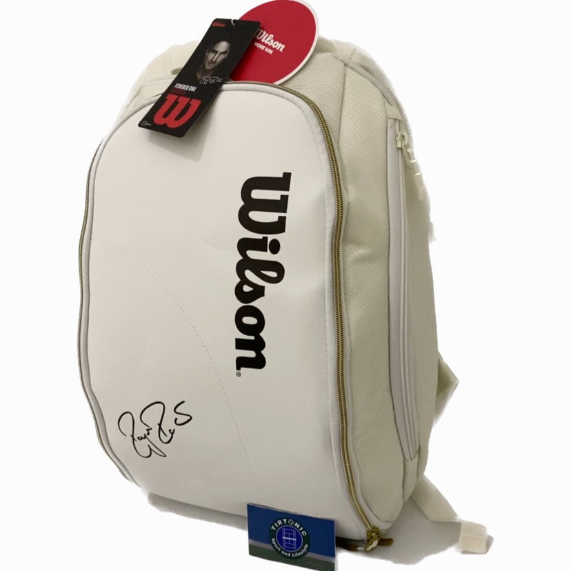 Jual Tas Tennis Wilson Federer DNA Ransel Wimbeldon Original BNWT ...