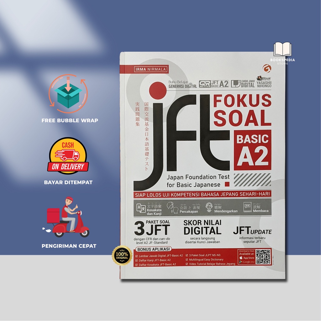 Jual BUKU JFT FOKUS SOAL JFT BASIC A2 (JAPAN FOUNDATION TEST) | Shopee ...