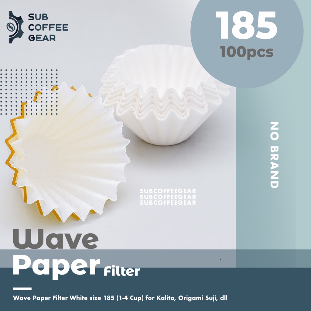 Jual KERTAS SARING KOPI COFFEE PAPER FILTER WAVE FILTER ORIGAMI KALITA ...