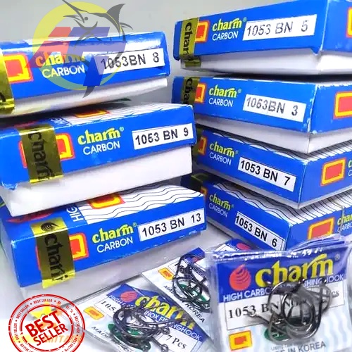 Jual Hook kail Pancing Charm biasa di gunakan Dasaran Sungai Muara Laut ...