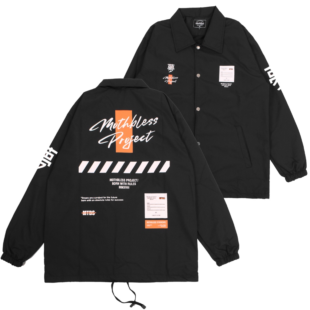 Jual Jaket Pria Coach Jacket Distro Parasut Project Series Style Street ...