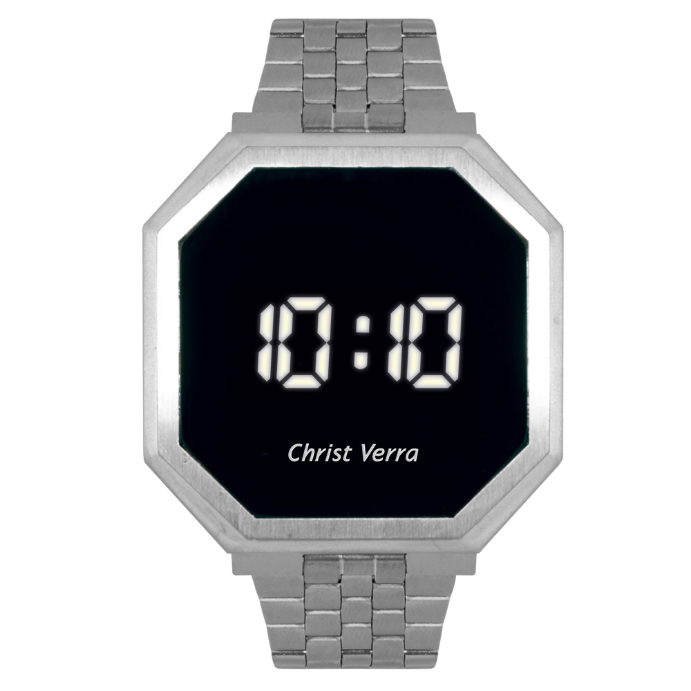 Jual Christ Verra Casual Men's Watches CV 71184G-11 SLV | Shopee Indonesia