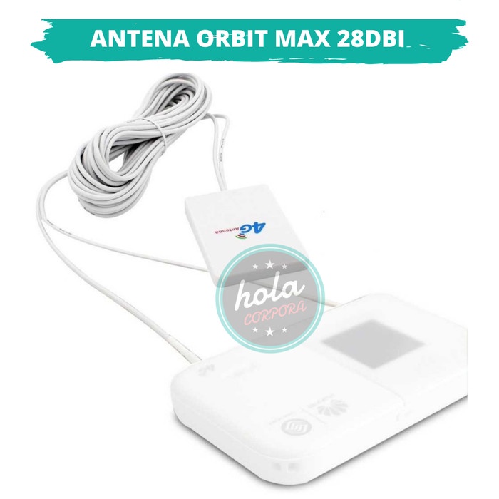 Jual Antena Eksternal Telkomsel Orbit Max Huawei B818 4G Lte Original ...
