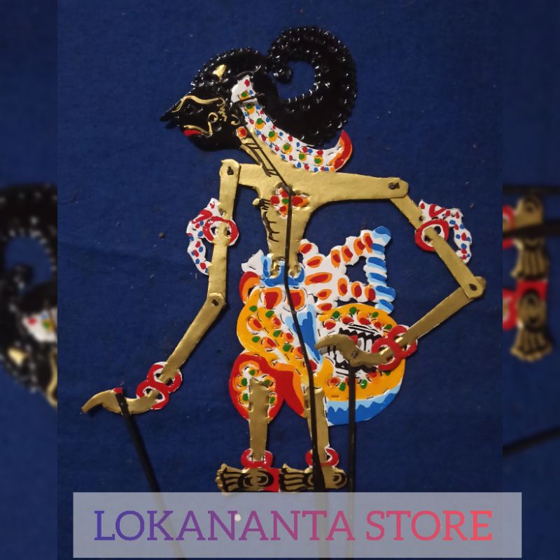 Jual (BAYAR DITEMPAT) Wayang kulit kertas mainan nakula sadewa | Shopee ...