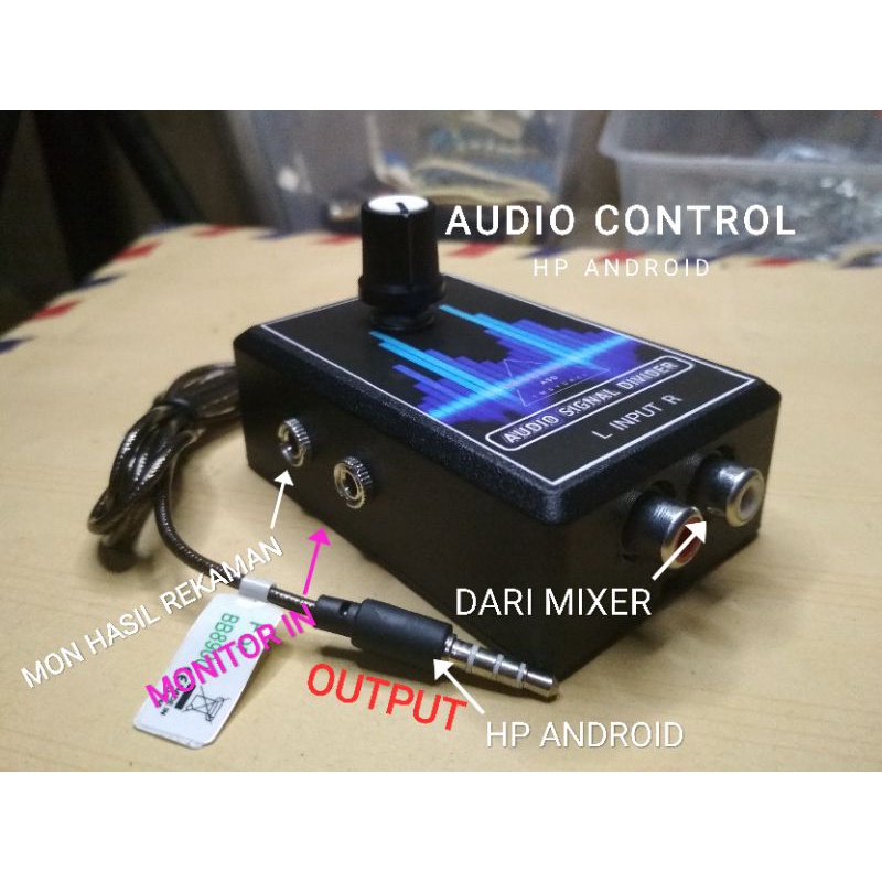 Jual alat rekam dari mixer ke hp android low nois jernih | Shopee Indonesia