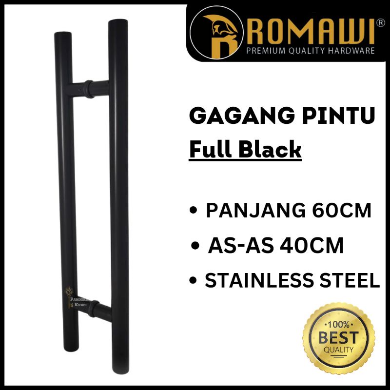 Jual PULL GAGANG PEGANGAN HANDLE PINTU TARIK KACA BULAT STAINLESS ...
