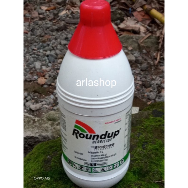 Jual ROUNDUP 486SL HERBISIDA OBAT PEMBASMI RUMPUT LIAR&GULMA1 LITER ...