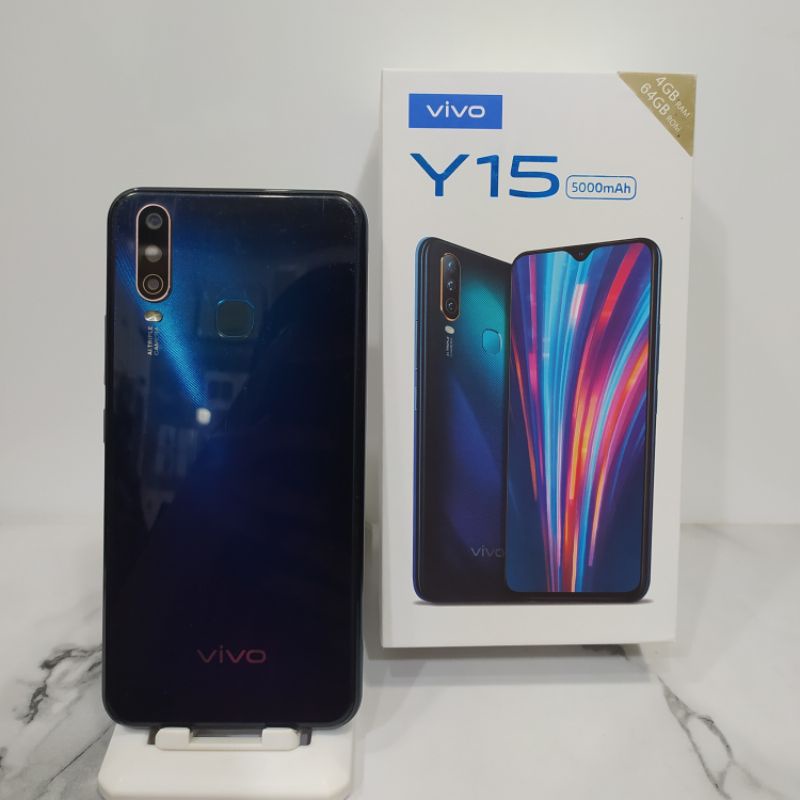 Jual Vivo y15 4/64 GB Handphone Second Seken Bekas Fullset Batangan ...