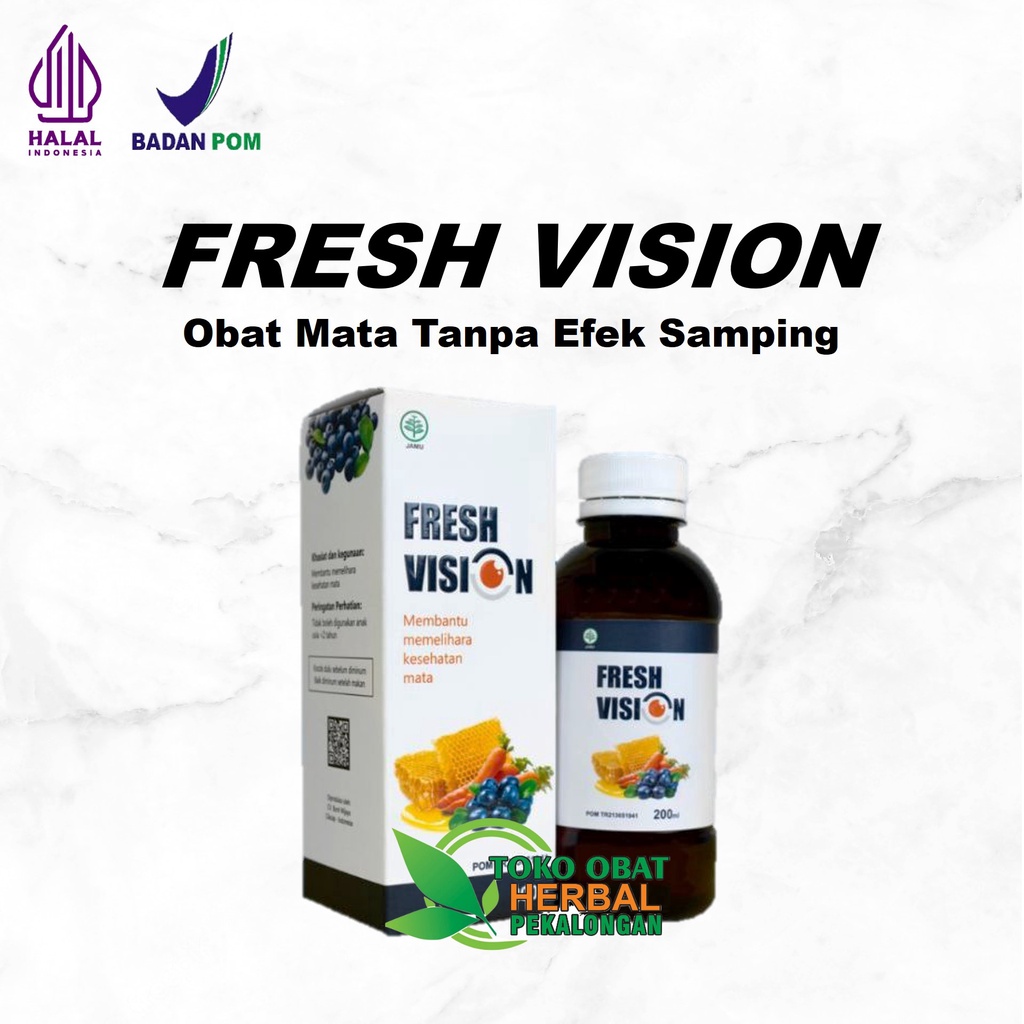 Jual Fresh Vision 200ml Solusi Menjaga Kesehatan Mata, Penglihatan ...