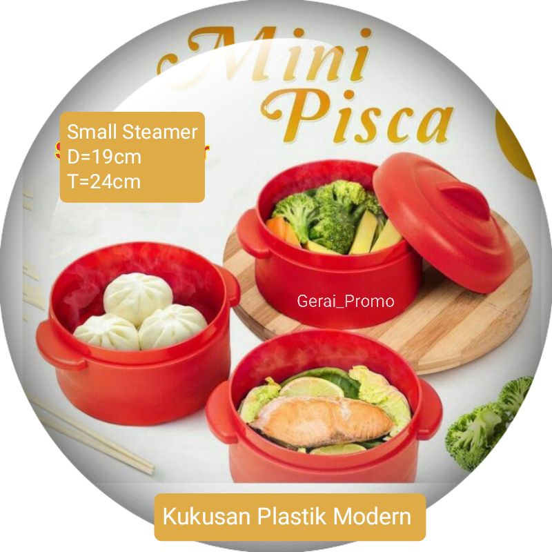 Jual Kukusan Mini modern 3 susun/Kado/Hampers/Kukusan Plastik Premium ...
