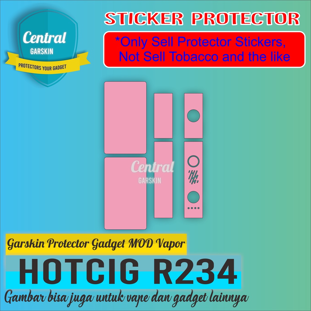 Jual stiker warp SKIN Garskin Hotcig R234 - pink | Shopee Indonesia