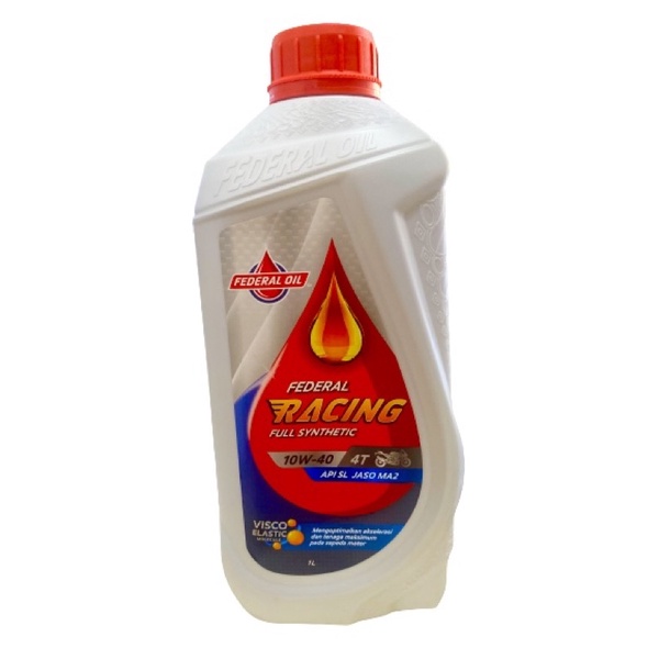 Jual OLI MESIN FEDERAL RACING 10W-40 1L FEDERAL OIL | Shopee Indonesia