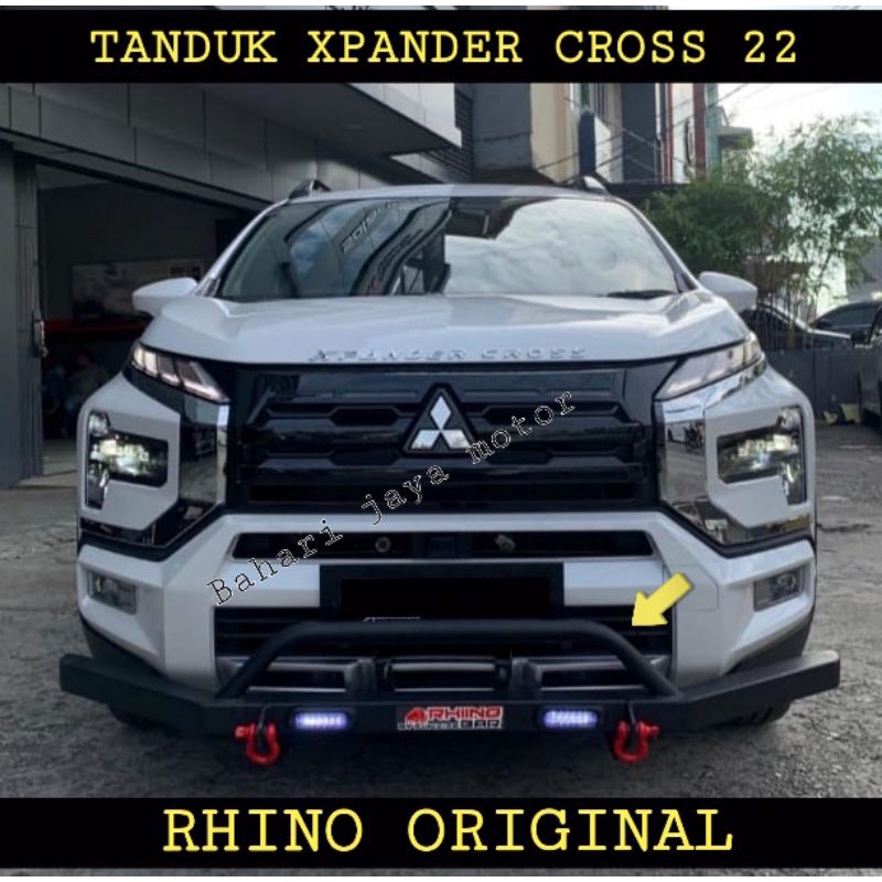 Jual Tanduk pengaman bumper depan xpander cross 2022 Rhiino original ...