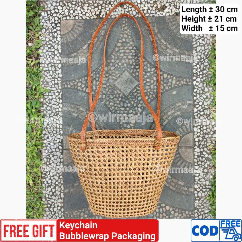 Jual Tas Rotan Full Atte Corong Krawang | Shopee Indonesia