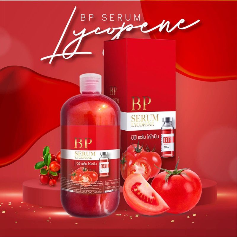 Jual BP SERUM LYCOPENE 500ml ORIGINAL WHITENING BODY SERUM 2.1 VERSI ...