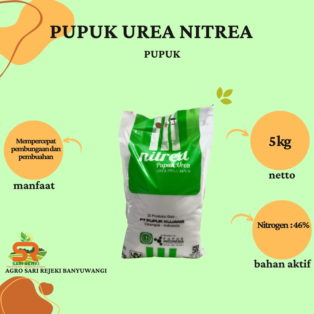 Jual PUPUK UREA NITREA 5KG UREA PRILL | Shopee Indonesia