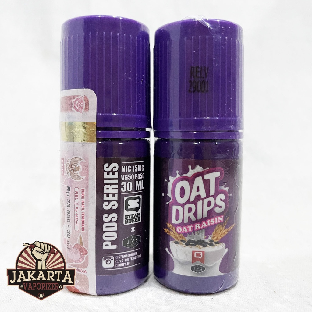 Jual PODS FRIENDLY OAT DRIPS V7 OAT RAISIN 30ML 15MG BY STEAMQUEEN ...