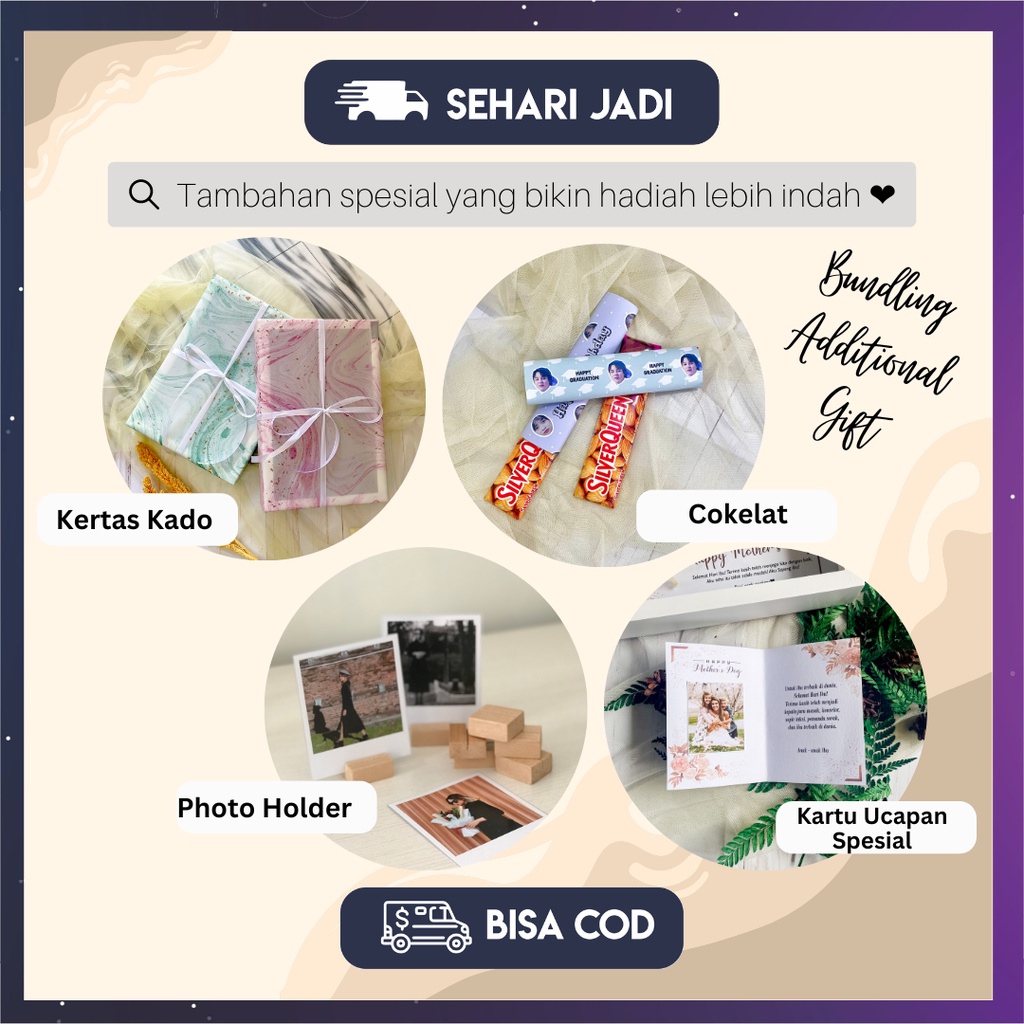 Jual Tambahan Hadiah Gift Card Ulang Tahun Kado Wisuda Wedding ...