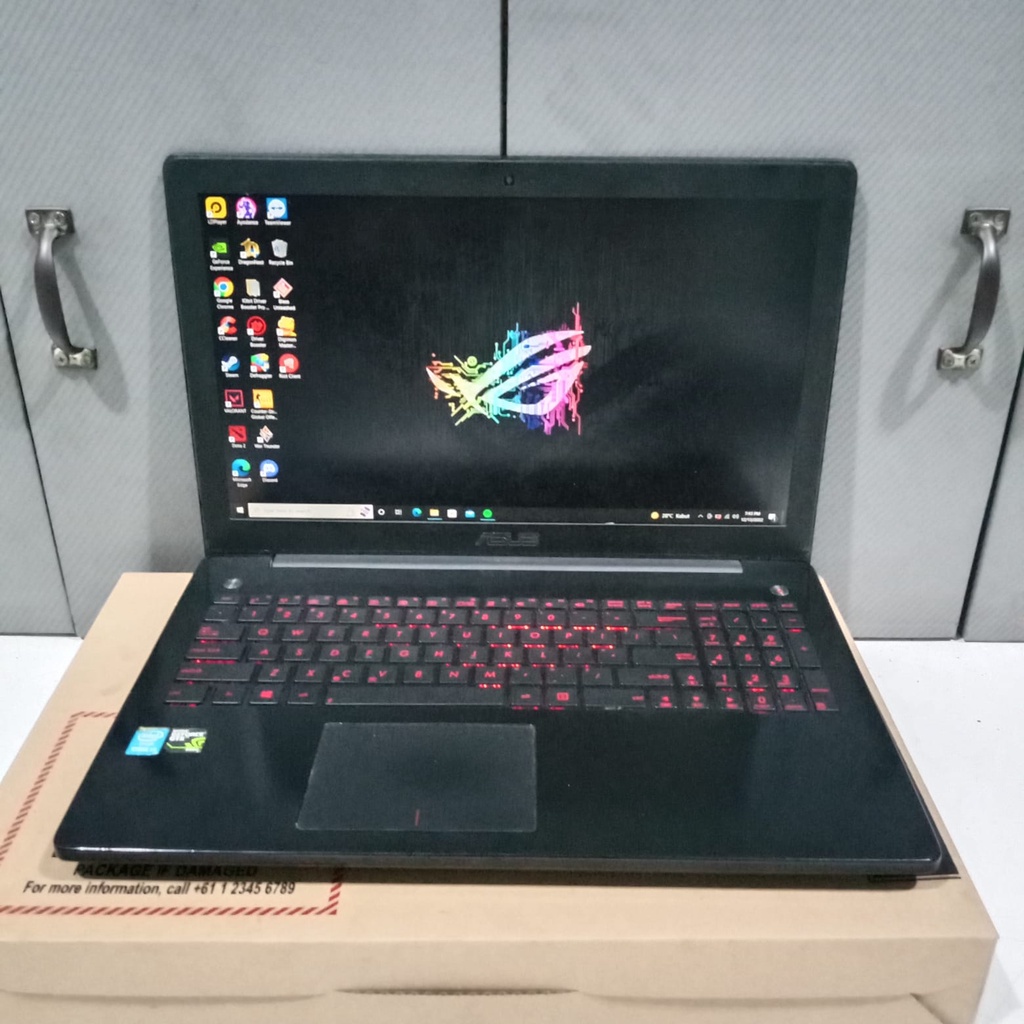 Jual Laptop Asus ROG (Republic Of Gamers) G550JX Core i7-4720HQ ...