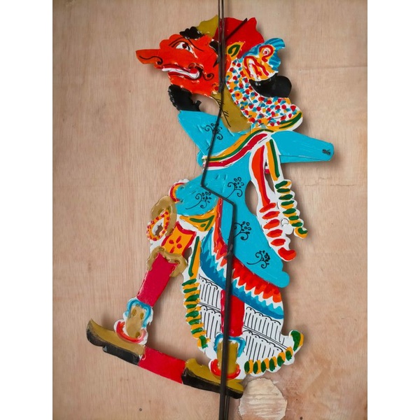 Jual WAYANG KULIT KARTON DURNO BIRU | Shopee Indonesia