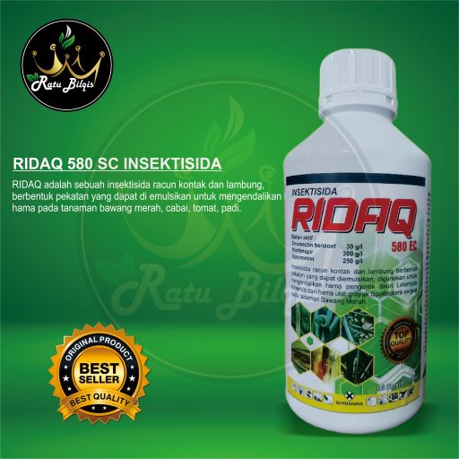 Jual RIDAQ 580EC 1 ltr INSEKTISIDA EMAMECTIN BENZOAT/KLORFENAPIR ...
