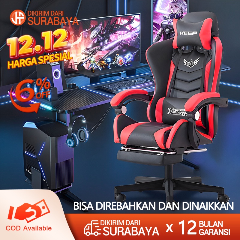 Jual kursi Gaming Chair bangku Kursi game/kursi permainan/kursi belajar ...
