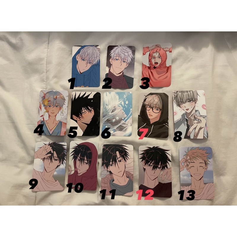 Jual jujutsu kaisen | jjk photocard | pc | artprint | fanmerch | art ...