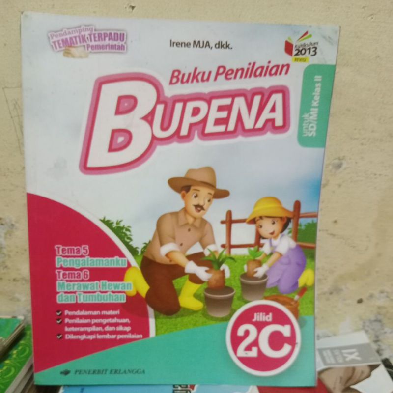 Jual Buku Penilaian Bupena 2c Erlangga | Shopee Indonesia