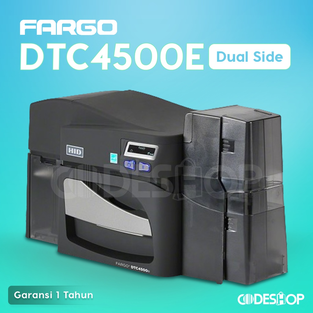 Jual FARGO DTC4500E | DTC4500 - DUAL SIDE -DUA SISI printer pvc card ...