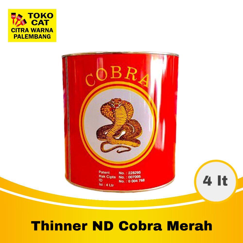 Jual Thinner ND Cobra Merah 4 Liter | Shopee Indonesia