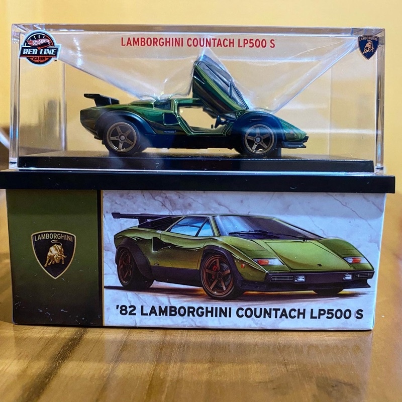 Jual Hot Wheels RLC 80 Lamborghini Countach LP500 S Green Hijau 2022 ...