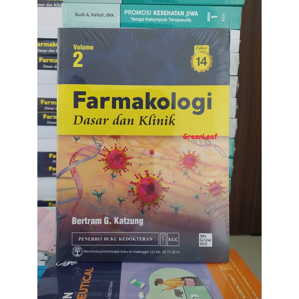 Jual Farmakologi Dasar dan Klinik Volume 2 Edisi 14 | Shopee Indonesia