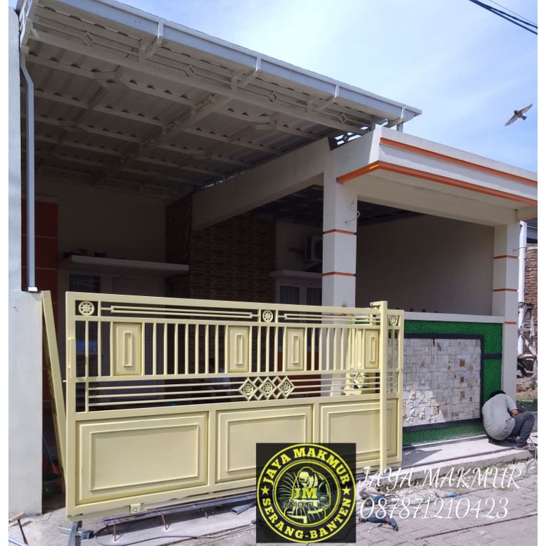 Jual PINTU DORONG MINIMALIS MODEREN KELASIK MOTIF TERBARU PAGAR ...