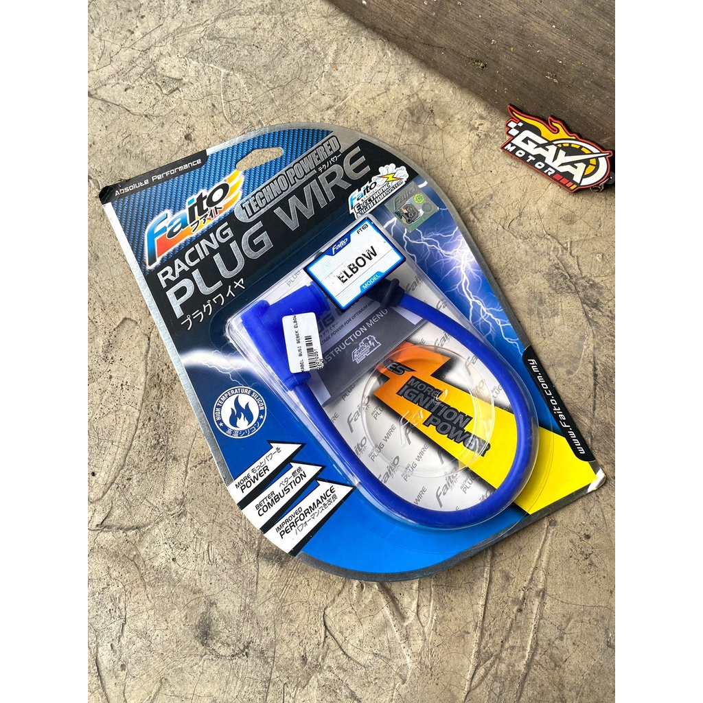 Jual Kabel Busi Plug Wire Elbow FAITO Motor Honda | Shopee Indonesia