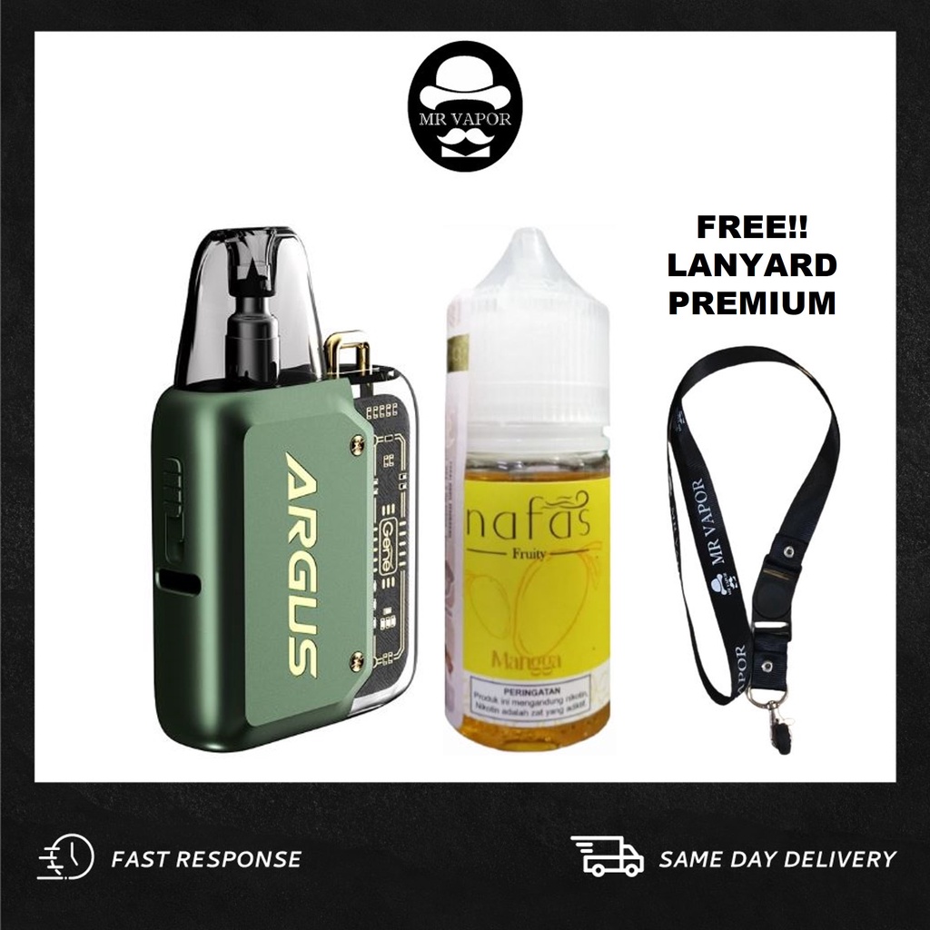 Jual Voopoo Argus P1 + Liquid Nafas Podsfriendly 30ml | Shopee Indonesia