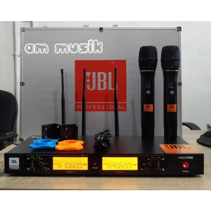 Jual MIC WIRELESS JBL VM500 PLUS ORIGINAL JBL VM 500 | Shopee Indonesia