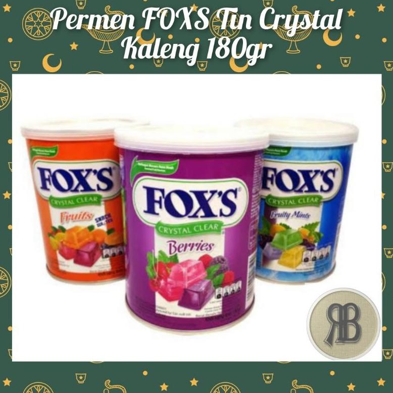 Jual PRODUK- PERMEN FOXS KALENG 180GR L PERMEN FOX TIN CRYSTAL CLEAR ... Jual PRODUK- PERMEN FOXS KALENG 180GR L PERMEN FOX TIN CRYSTAL CLEAR ...