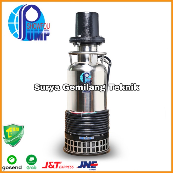 Jual Pompa Dewatering Showfou Ks-732 Submersible Pump Pompa Banjir ...
