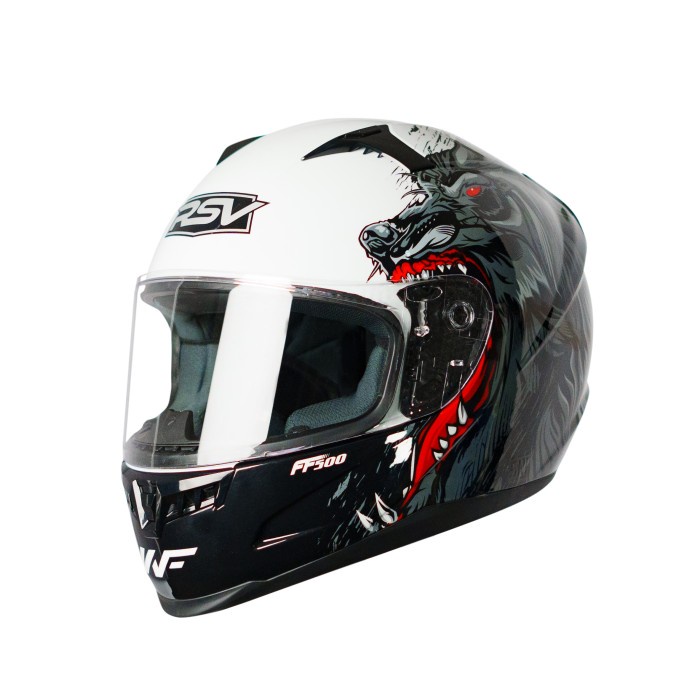 Jual HELM RSV FF500 WOLF GLOSSY - HELM FULL FACE - RSV HELMET | Shopee ...