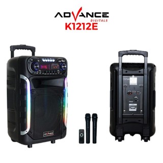 Jual Speaker Meeting Portable Speaker ADVANCE K1212 E Ampli Bluetooth 12 INCH | Shopee Indonesia