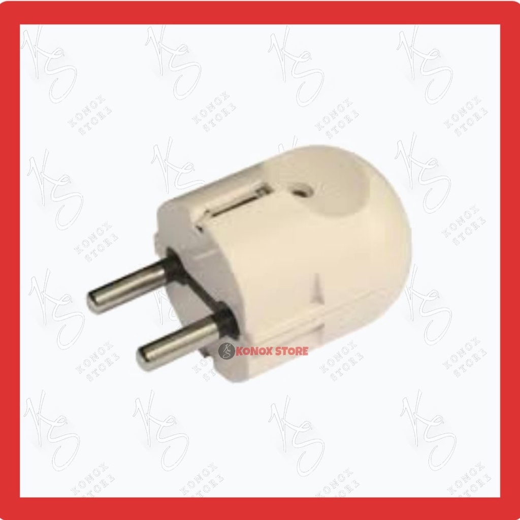Jual STEKER ARDE BULAT UTICON S-28 / PLUG 2 PIN KUNINGAN / COLOKAN ...