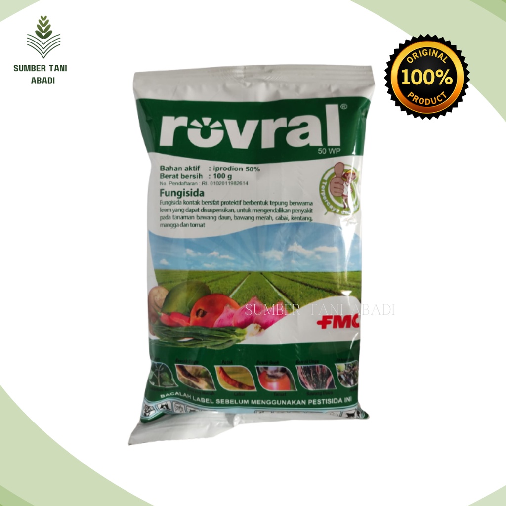 Jual Rovral 50 wp - 100 gr - perlindungan tanaman dari jamur yang ...